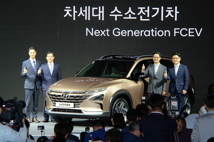 현대차 ‘차세대 수소전기차’ 세계 최초 공개