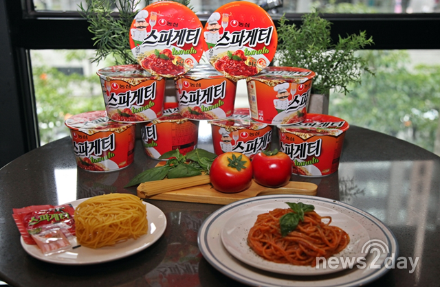 농심 ‘스파게티 토마토’는 1인 가구 시대의 승부수