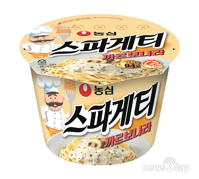 [뉴스투데이 E] 농심, 듀럼밀로 만든 ‘스파게티 까르보나라’ 출시