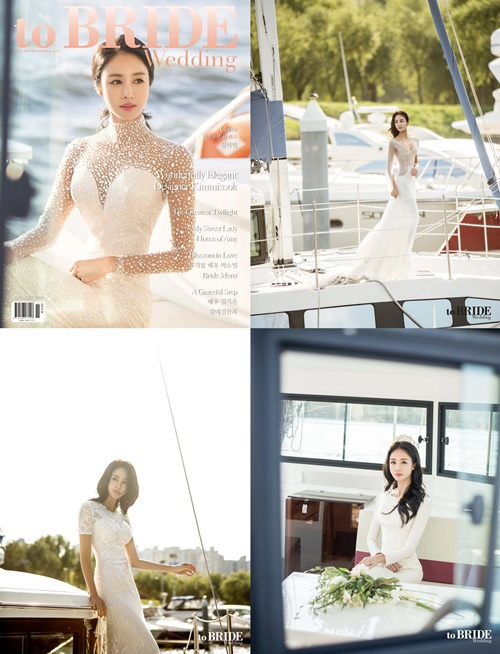 김미연 12월 연상 사업가와 결혼 웨딩화보 보니 ‘마네킹도 질투할 늘씬몸매
