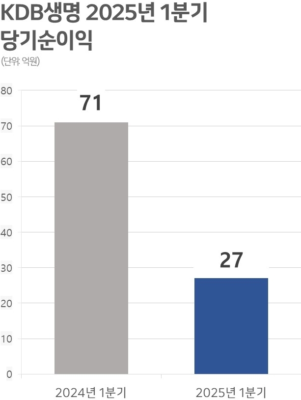[N2 뷰] MG손보 이어 KDB생명도 '불안'…건전성·수익성 저하에 금리하락까지 '산 넘어 산'